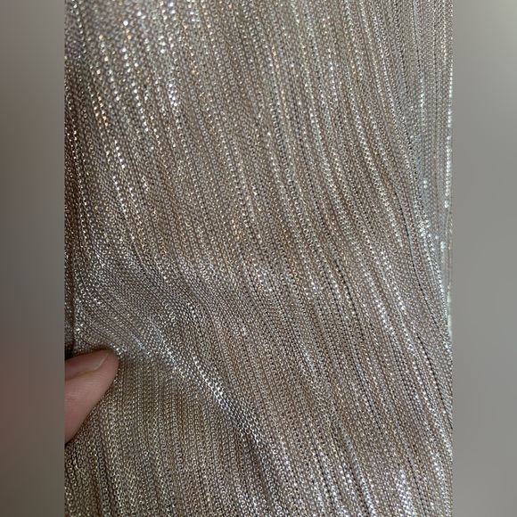 PrettyLittleThing | Dresses | Gold Plisse Ruched Bodycon Dress | Poshmark